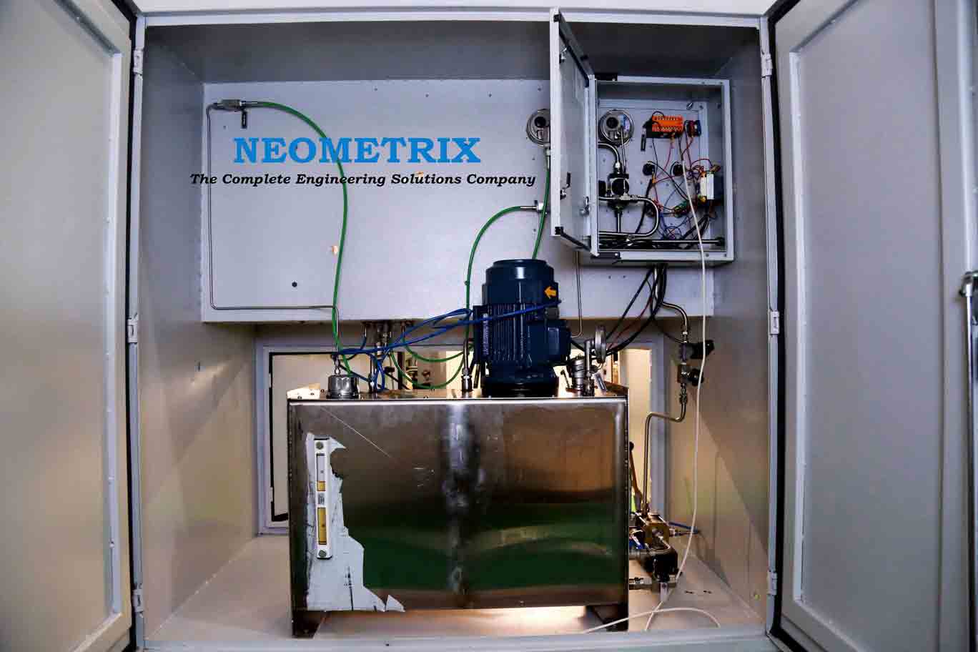 1000 Bar Hydraulic Proof Pressure Test Bench