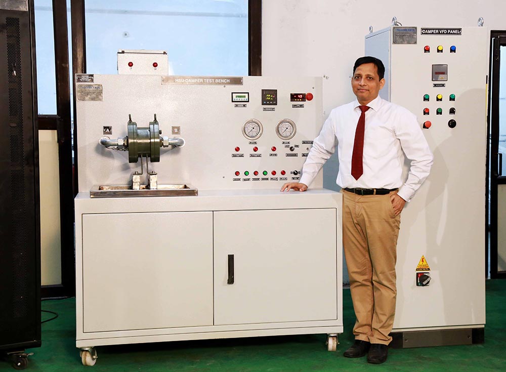 Hydraulic Damper Test Bench