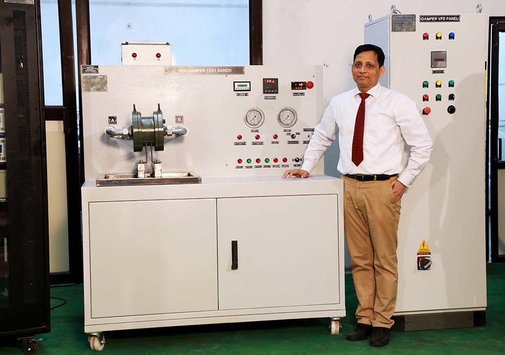 Hydraulic Damper Test Bench