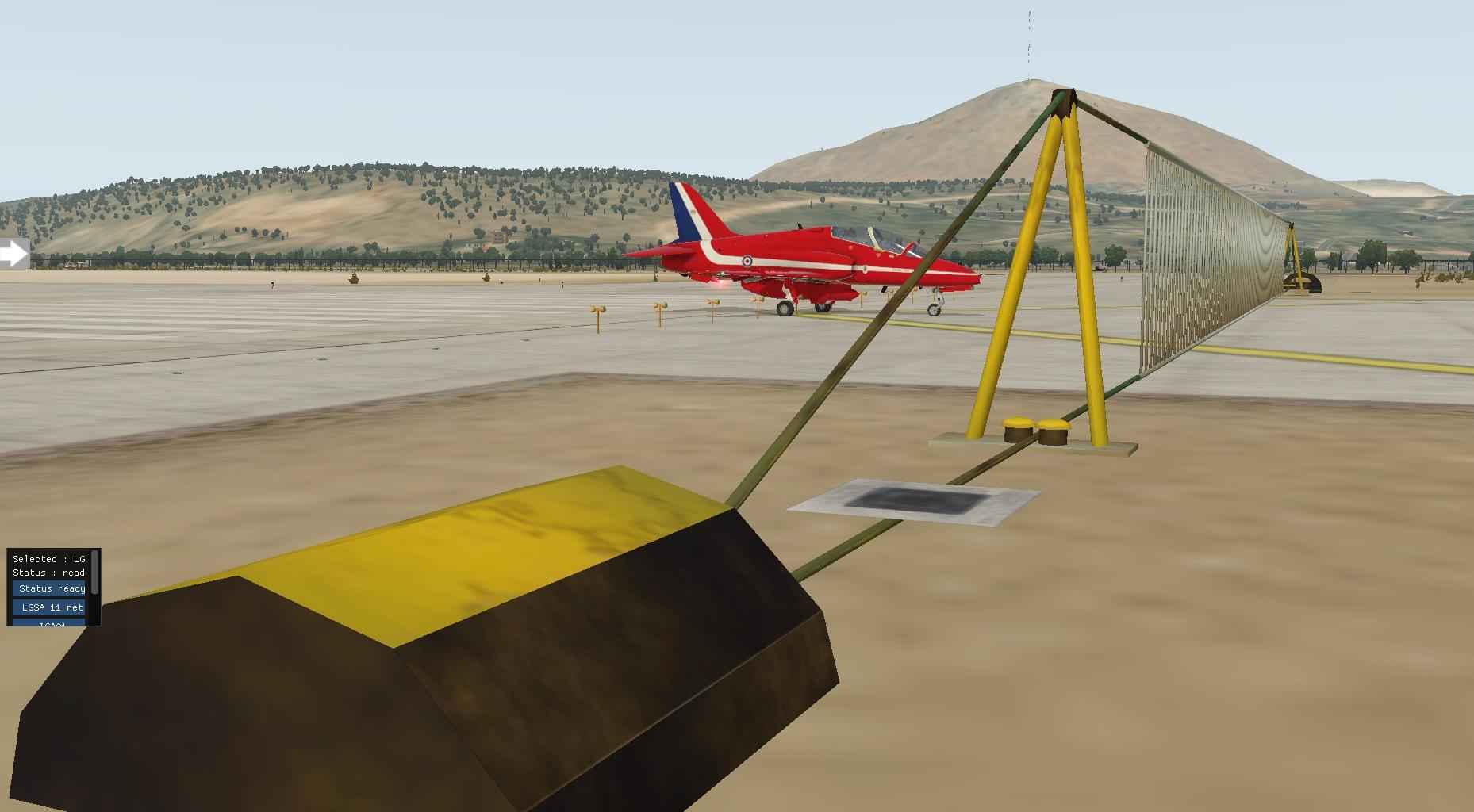 Aircraft Arrester Barrier system